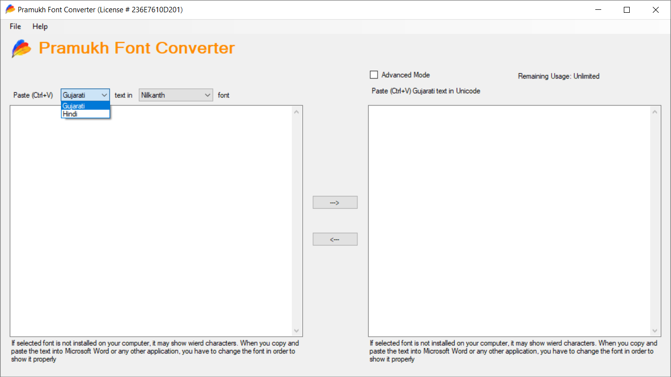 How to Use Pramukh Font Converter Software? - Pramukh Font Converter